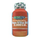 VITAMINA D3 2000 IU 100 SOFTGELS NUTRIVITA – Farmawell – Farmacia ...